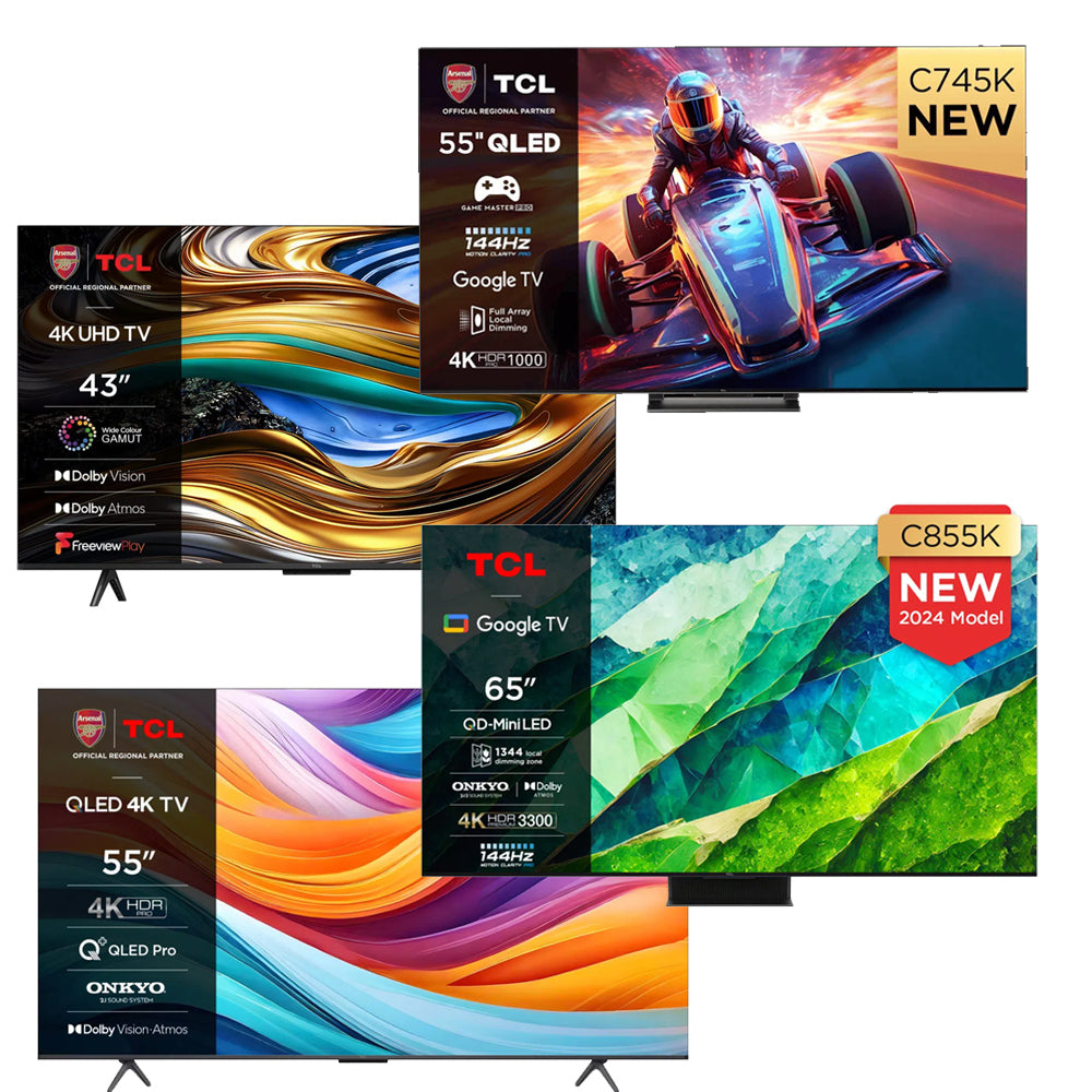 TCL Televisions UK - Buy TCL TVs Online on Sale & Deals