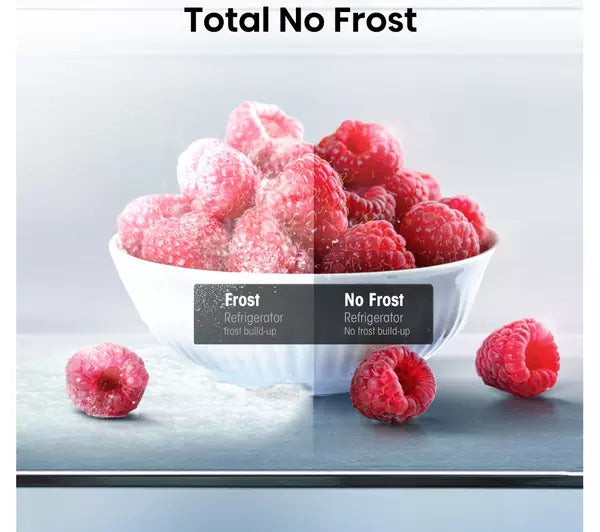 Hisense RB327N4BWE Fridge Freezer Frost Free Freestanding 50/50 182cm ...