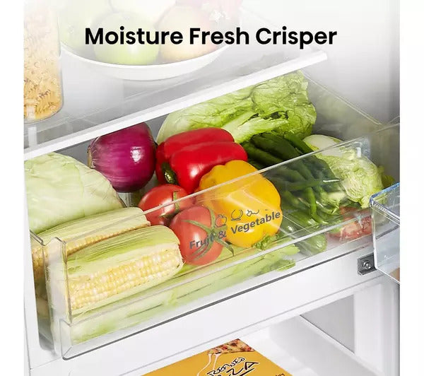 Hisense RB327N4BWE Fridge Freezer Frost Free Freestanding 50/50 182cm ...