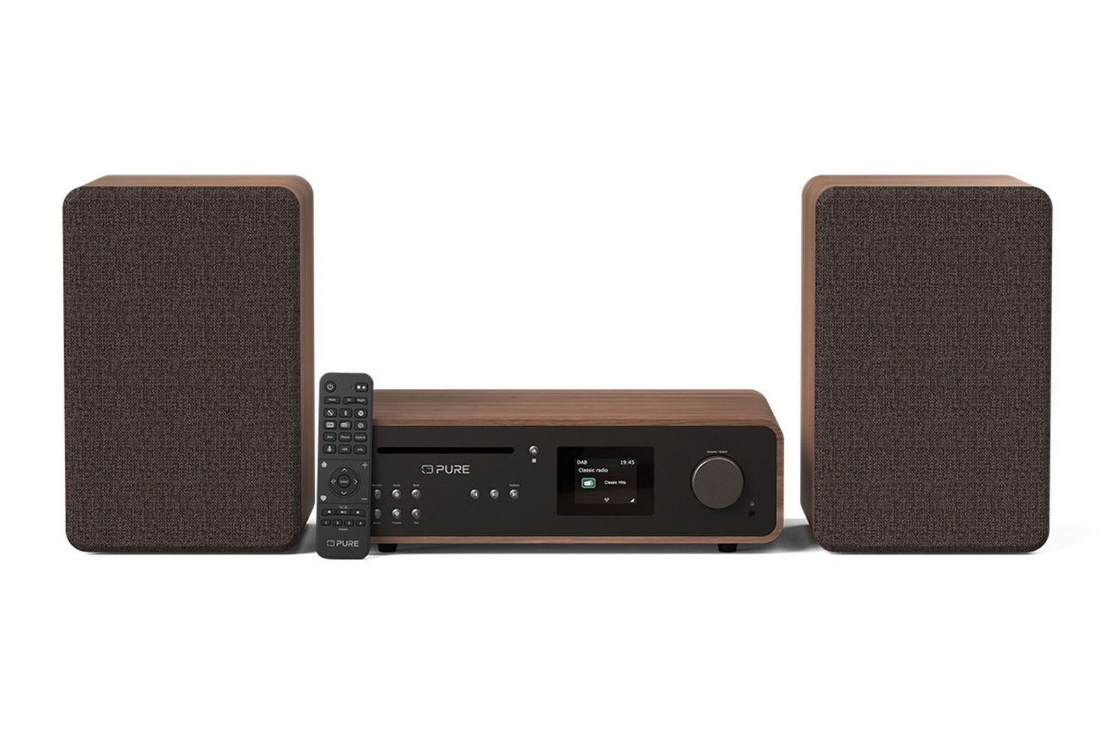 Pure Classic Stereo DAB DAB+ FM with Bluetooth CD Player and Internet ...