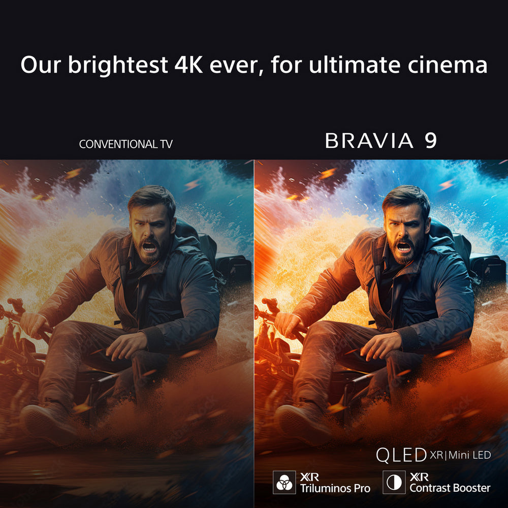 Sony K65XR90PU 65 Inch XR90 4K UHD HDR QLED Mini Led BRAVIA 9 Smart ...