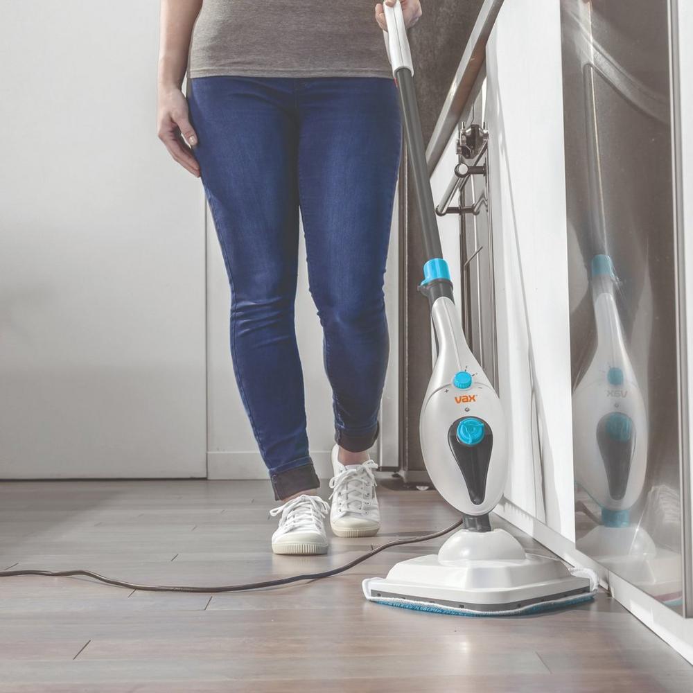 Vax S85-CM Steam Clean Steam Mop White and Blue - Vax S85-CM