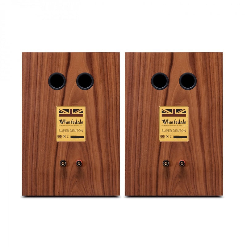 Wharfedale Super Denton Heritage Standmount Bookshelf Speakers Pair ...